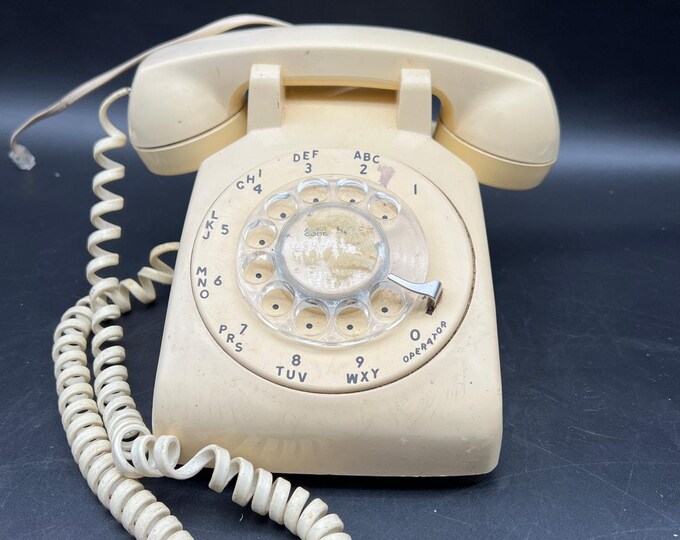 Vintage Northern Telecom Rotary Dial Telephone 1960's - Etsy