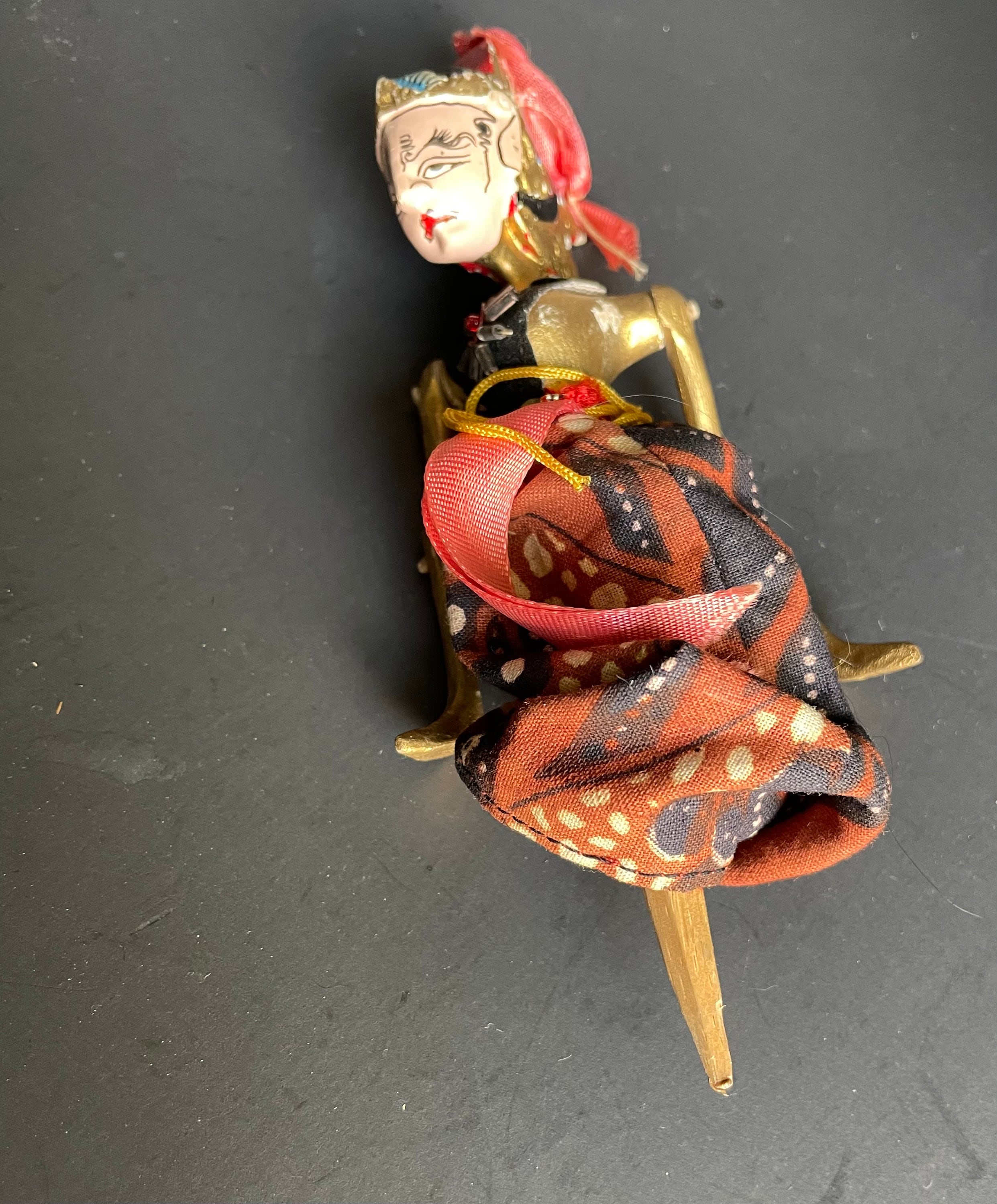 Vintage Small Indonisian Pole Puppet - Etsy UK