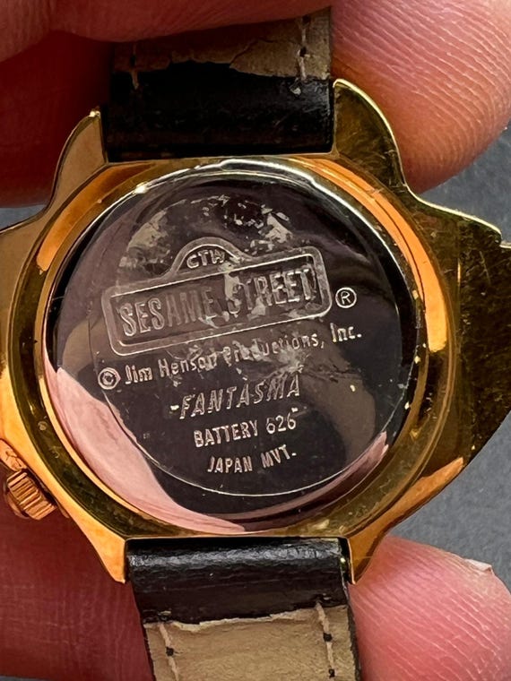 Sesame Street Elmo Watch by Fantasma 1990's - Gem