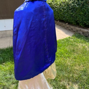 1960's Majorette Outfit With Bloomers and Cape Blue and Gold - Etsy