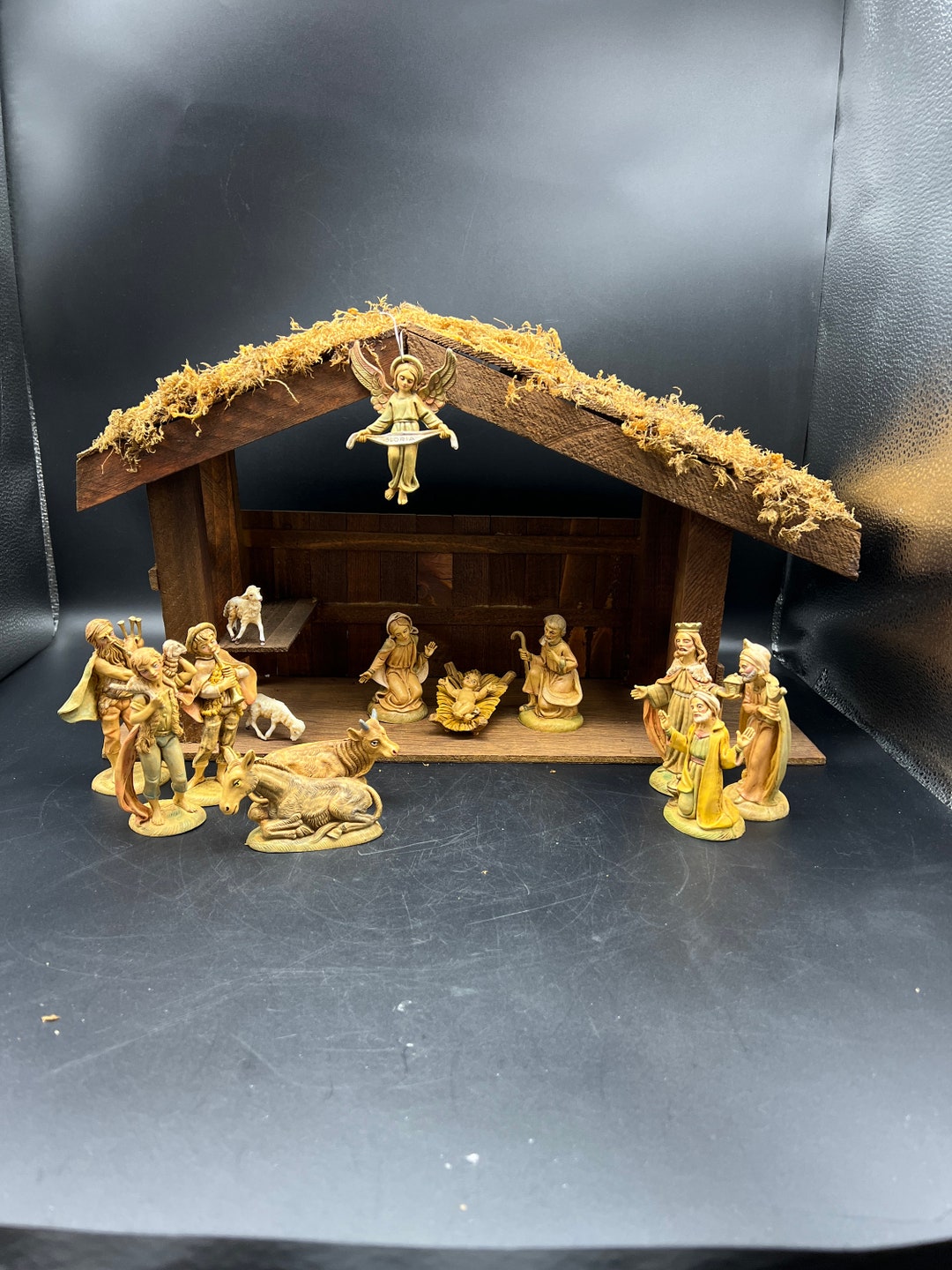 Fontanini Italy Nativity Set 1980's - 1990's With Stable and 12 Figures ...