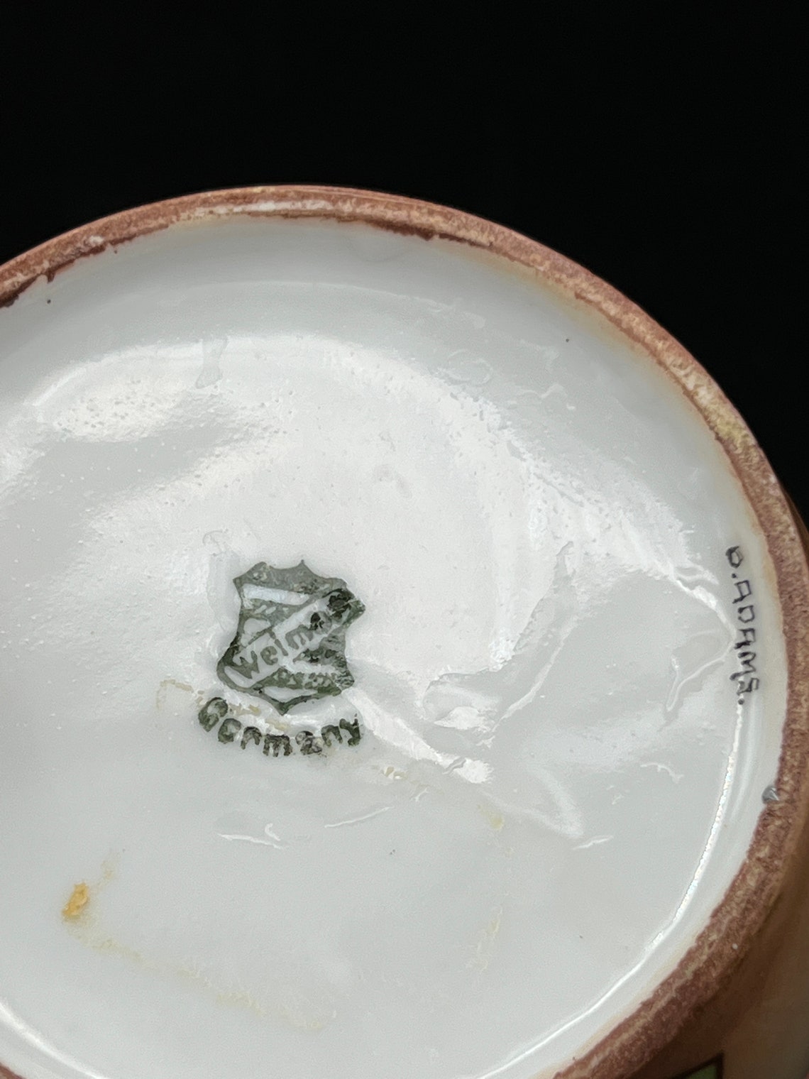 Vintage Weimar Germany Porcelain Art Deco Cream Sugar Salt and - Etsy