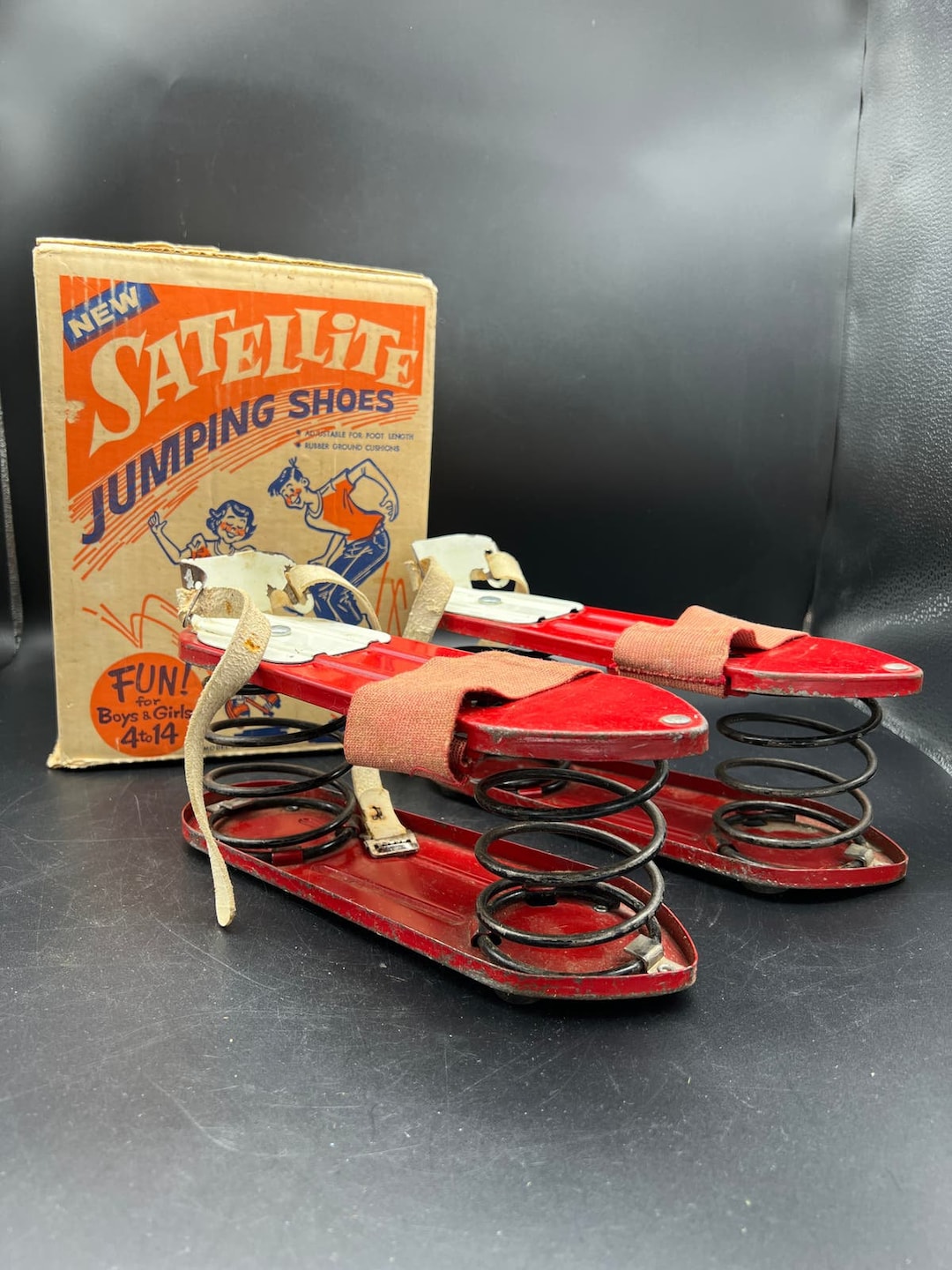 1950's Satellite Jumping Shoes With Original Box - Etsy