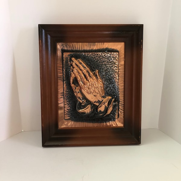 Praying Hands Picture Frame - Etsy