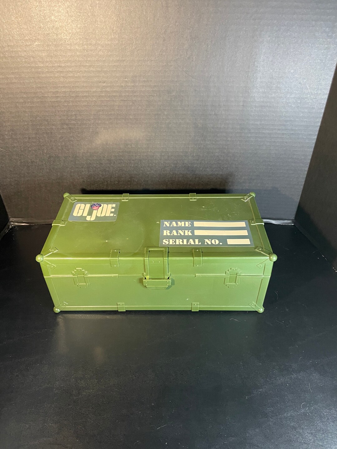 Vintage GI Joe Foot Locker Filled With Accessories - Etsy