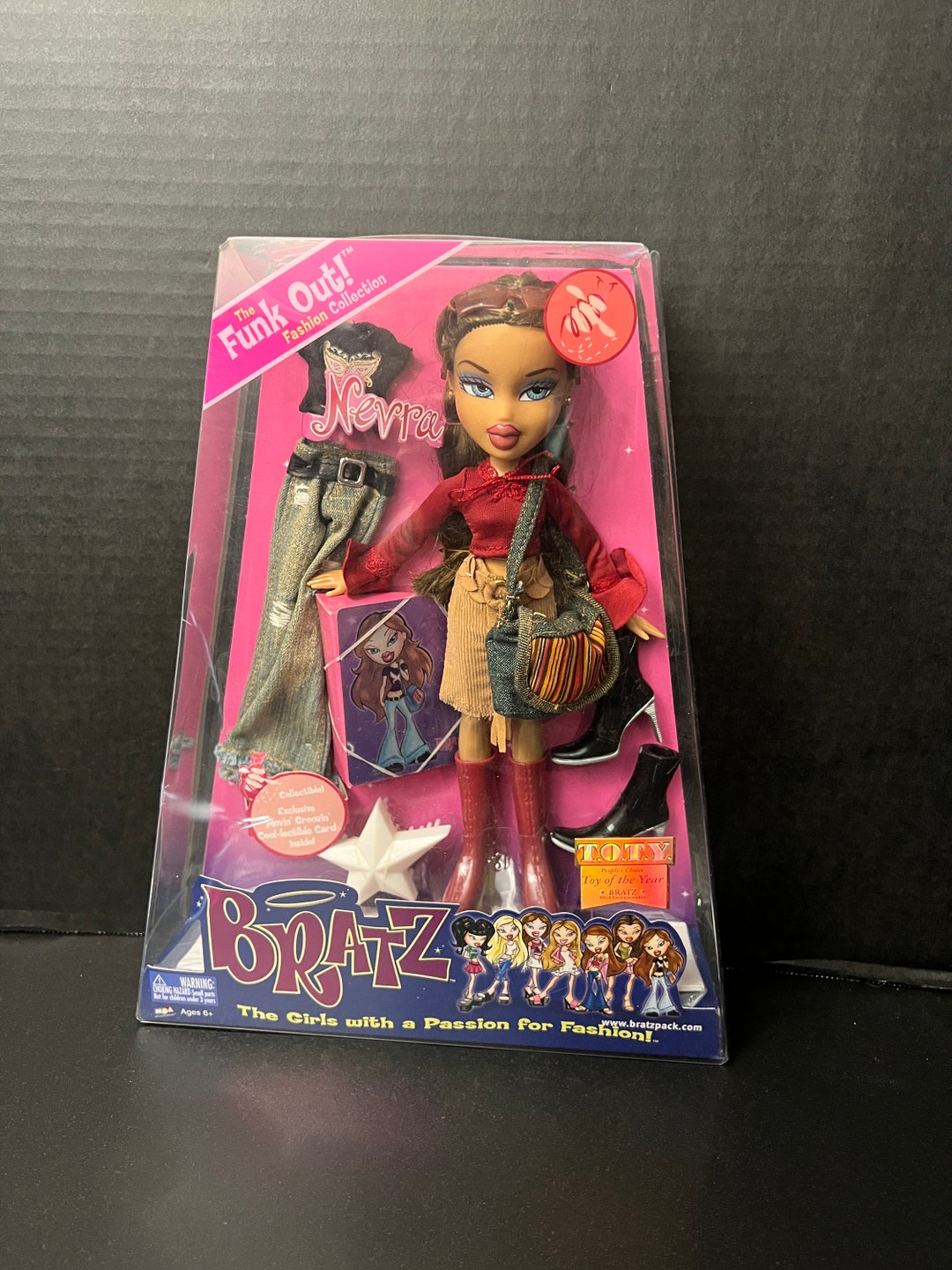 Original MGA Bratz NEVRA the Funk Out! Fashion Collection 2004 New in ...