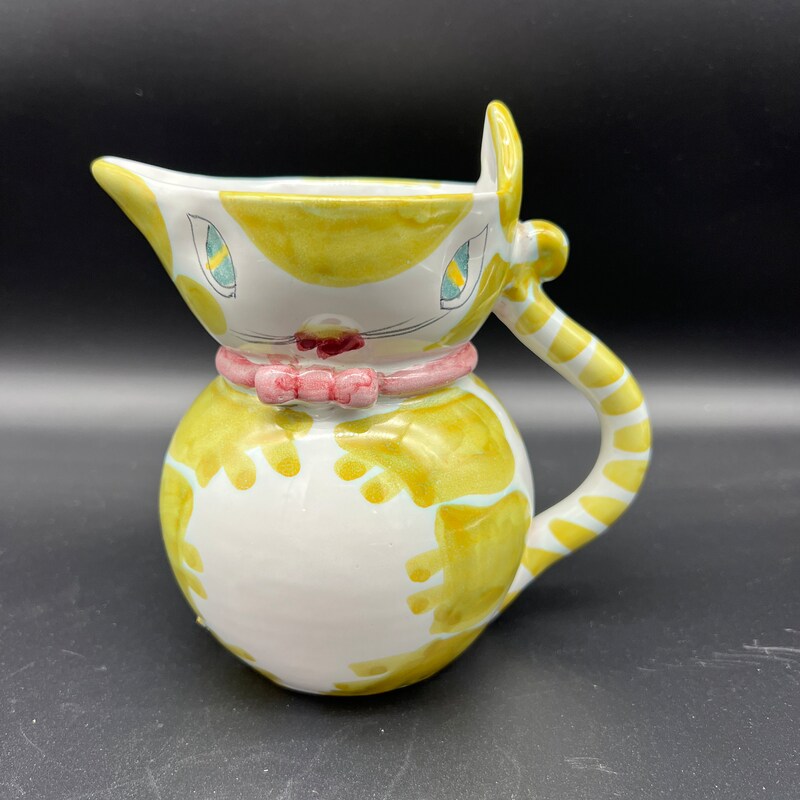 Cat Pitcher - Etsy