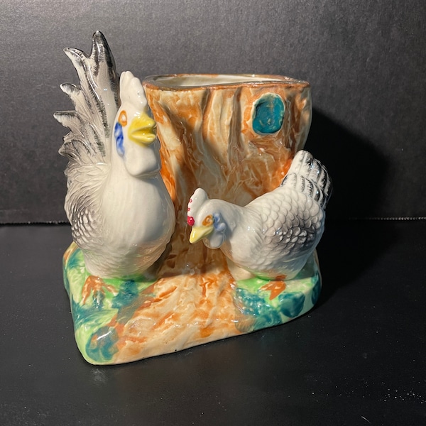 Rooster Planter - Etsy