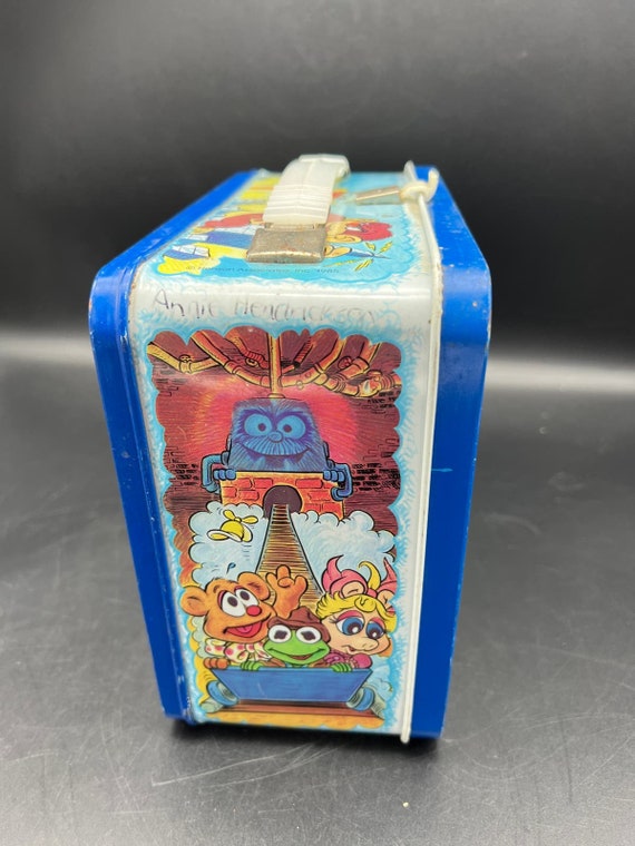 Muppet Babies 1985 Metal Lunch Box Jim Henson - Gem