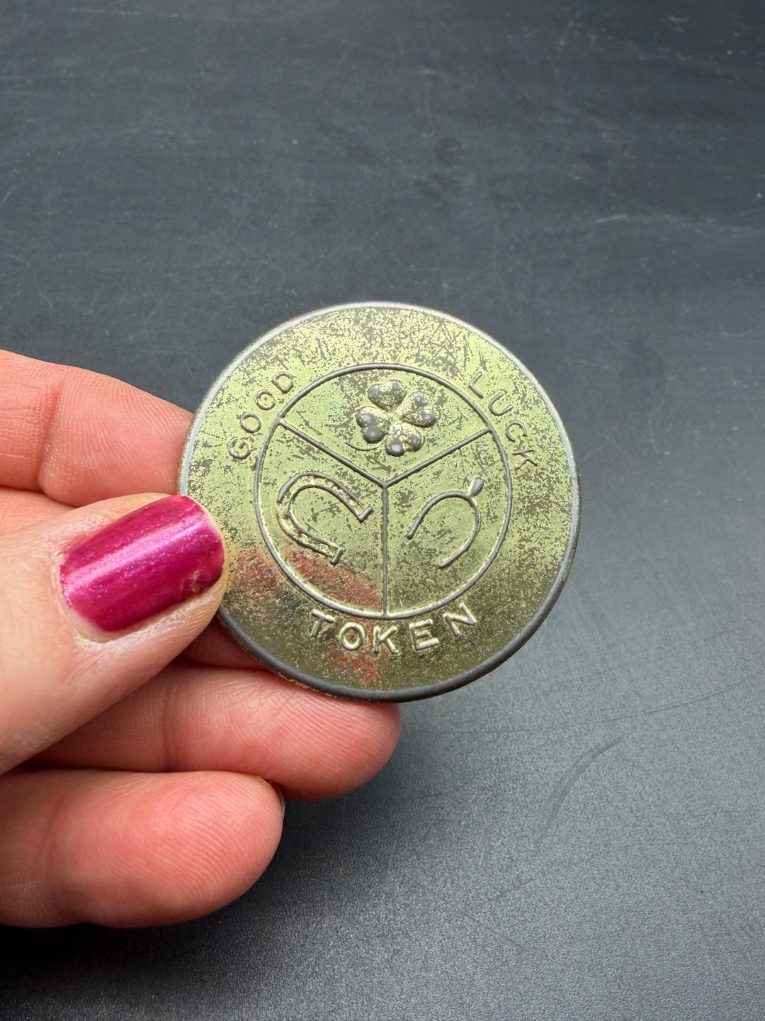 Premium 1944 Good Luck Cracker Jack Token - Etsy