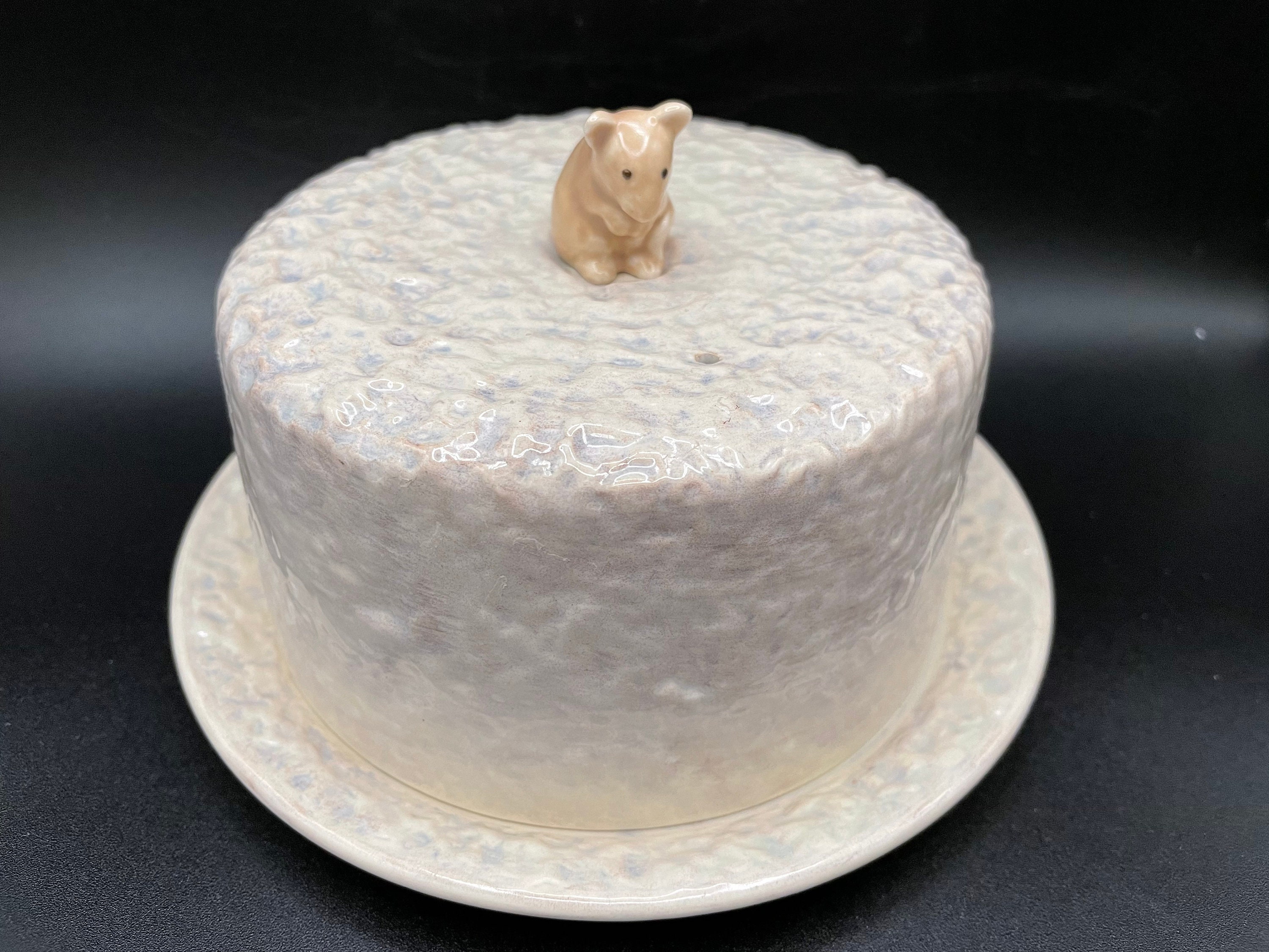Vintage Sylvac Ceramics England Cheese Dish With Mouse Lid - Etsy