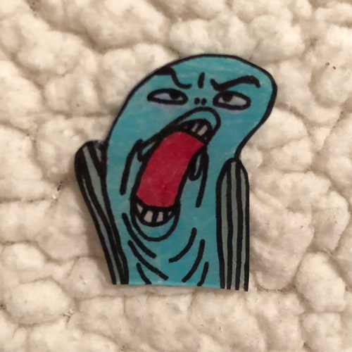 Spongebob Squarepants Moment Quote Pin/keychain/phone Charm - Etsy