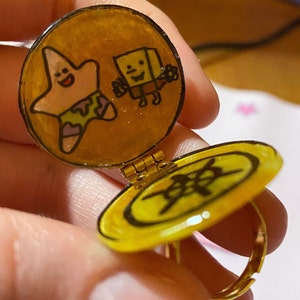 Spongebob Best Friends Ring - Etsy UK