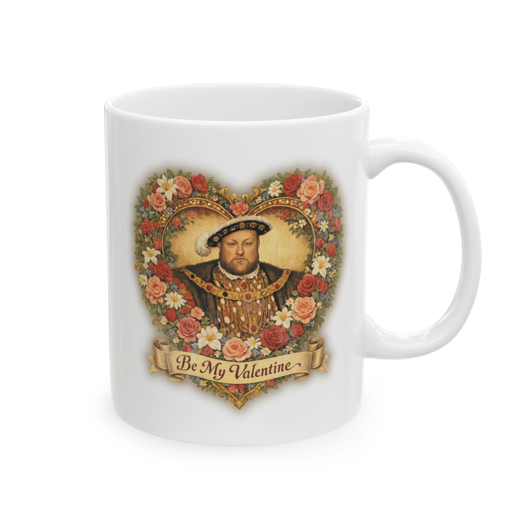 King Henry VIII Valentine Mug Ceramic Mug 11oz - Etsy