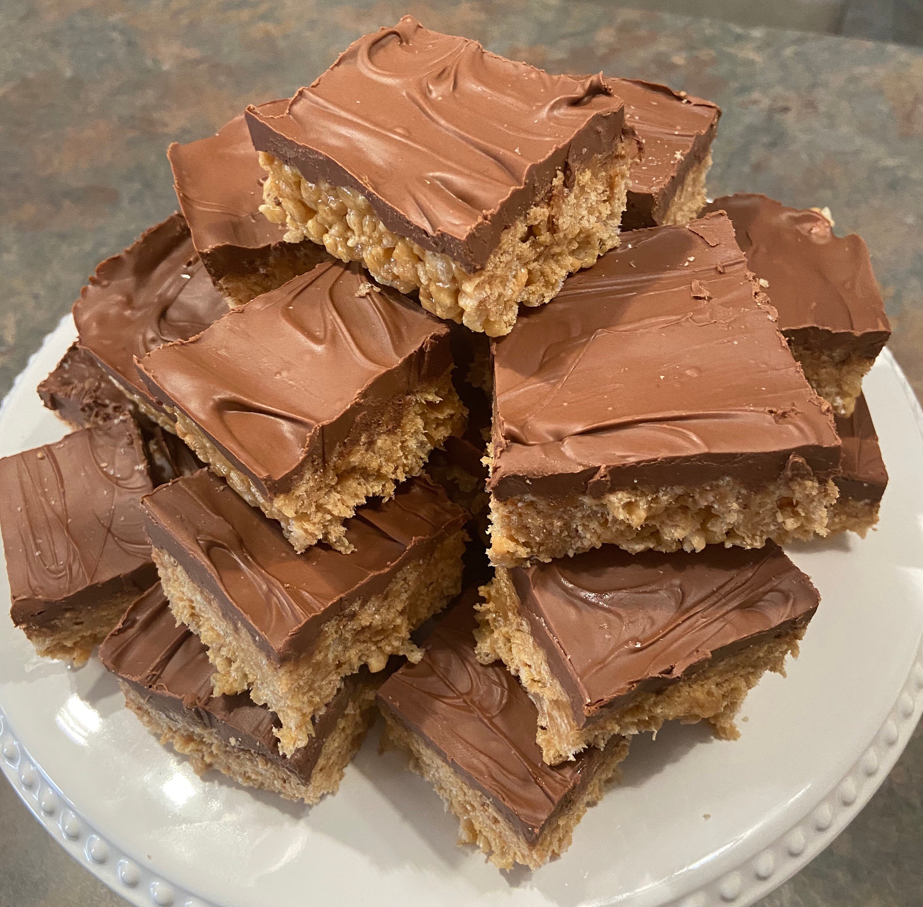 Scotcheroos - Peanut Butter Chocolatey Butterscotch Treat / Desert - Etsy