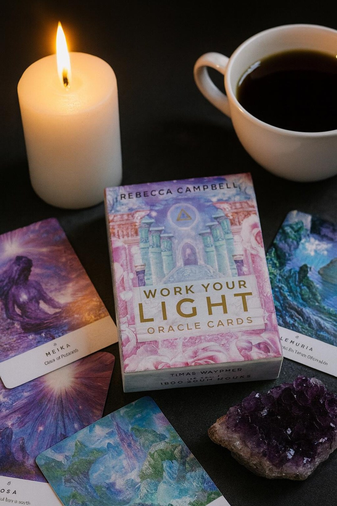 Work Your Light Oracle Cards - Etsy