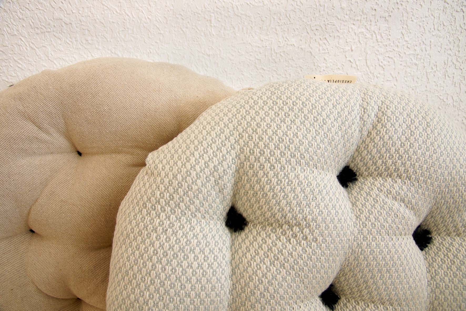 Round Seat Cushion 35cm Boho Circular Pillow Padded Cushion for Chair ...