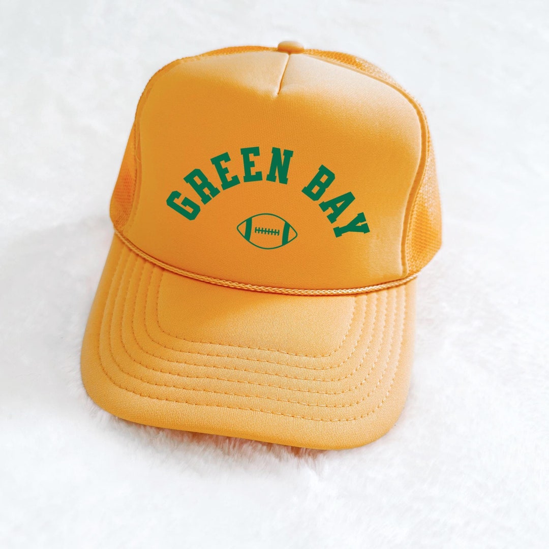 Green Bay Hat | Green Bay Retro Trucker Hat | Green Bay Hat for Her ...