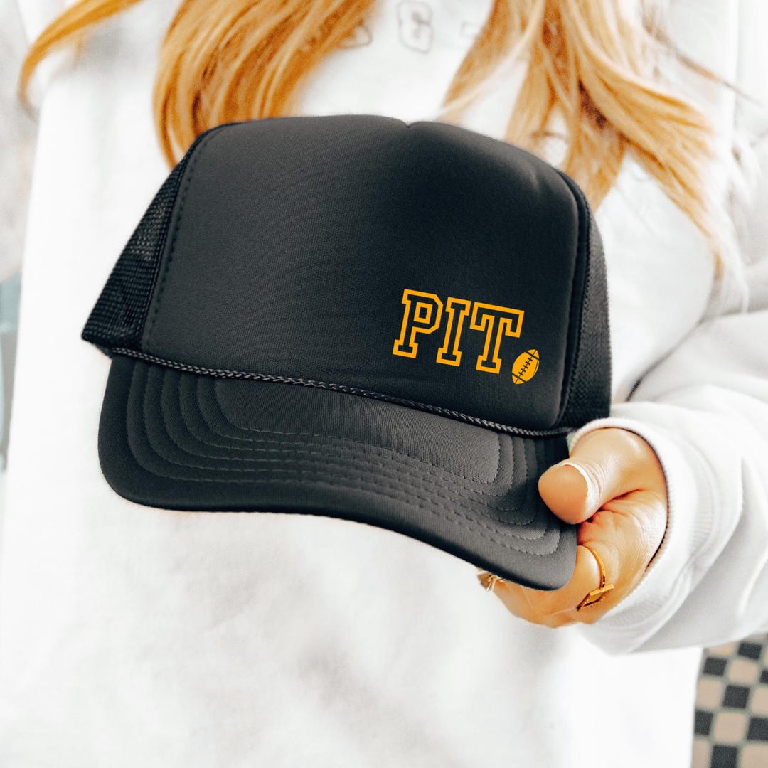 Pittsburgh Hat | Pittsburgh Retro Trucker Hat | Pittsburgh Hat for Her ...