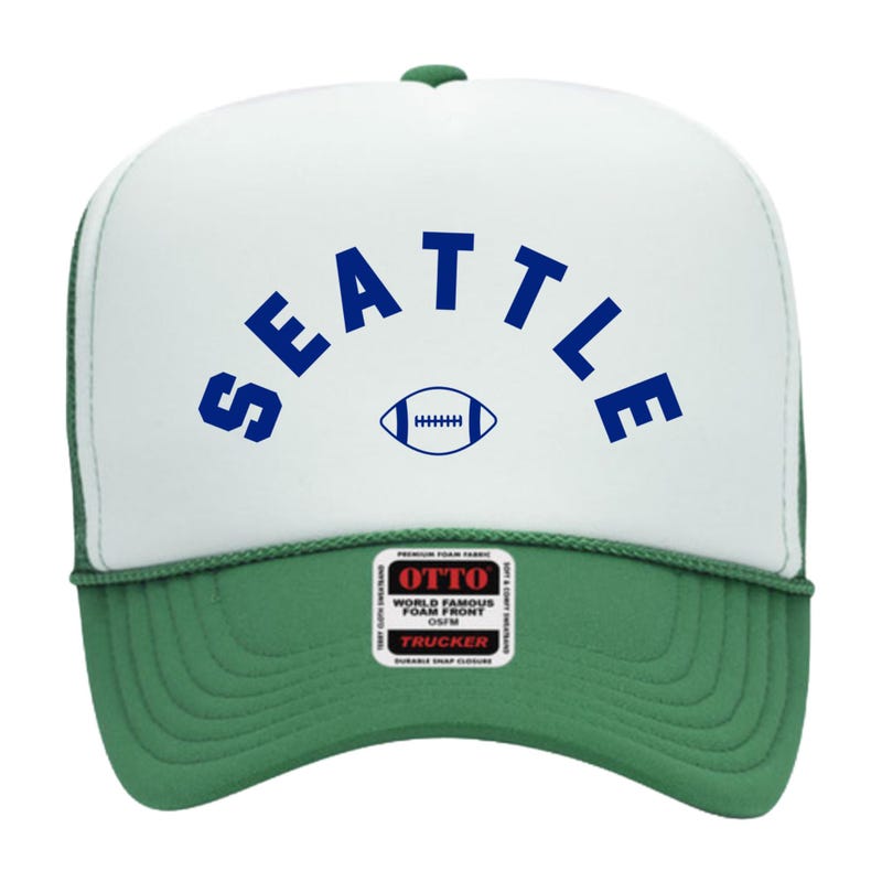 Seattle Seahawks Hat - Etsy