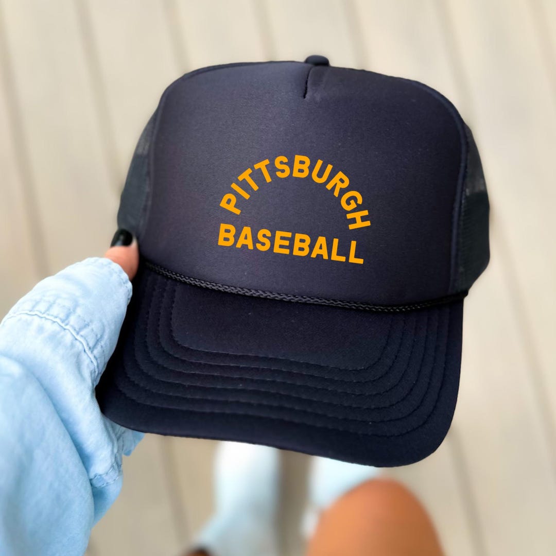 Pittsburgh Hat | Pittsburgh Retro Trucker Hat | Pittsburgh Hat for Her ...