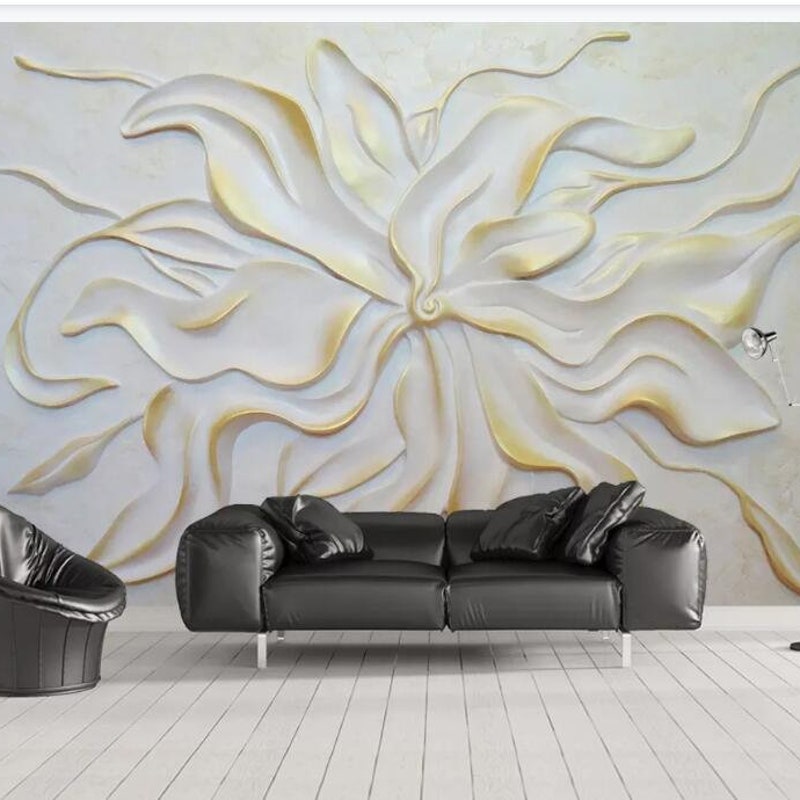 Embossed Wallpaper - Etsy