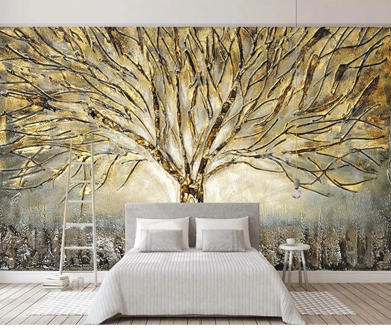 Custom Wall Murals Wallpaper Modern Fashion Abstract Art | Etsy