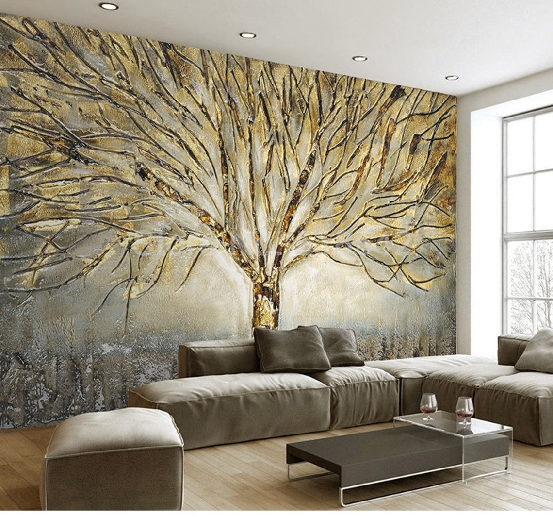 Custom Wall Murals Wallpaper Modern Fashion Abstract Art | Etsy