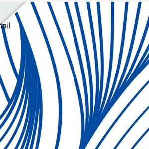 Oil Painting Blue Lines Wallpaper, Hand Painted Lines and Streaks Wall ...