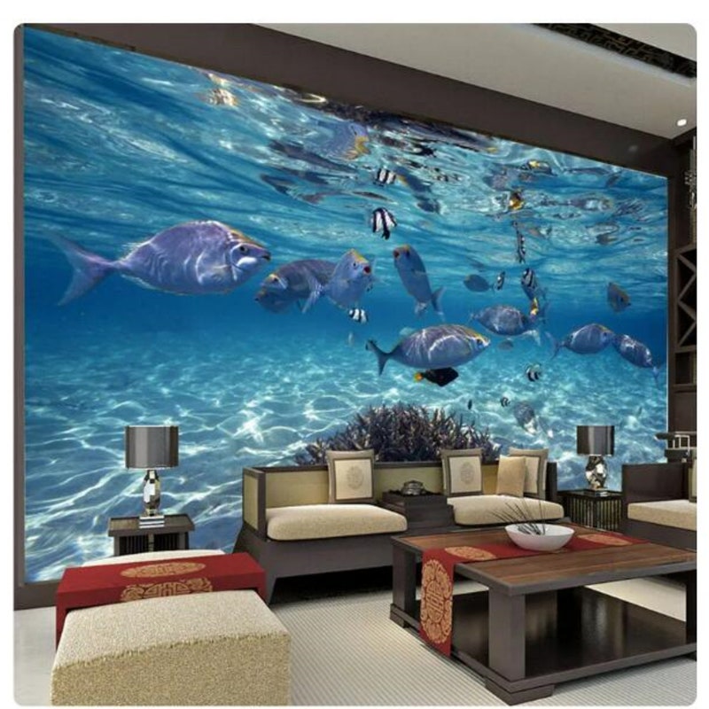 Ocean Wall Mural - Etsy