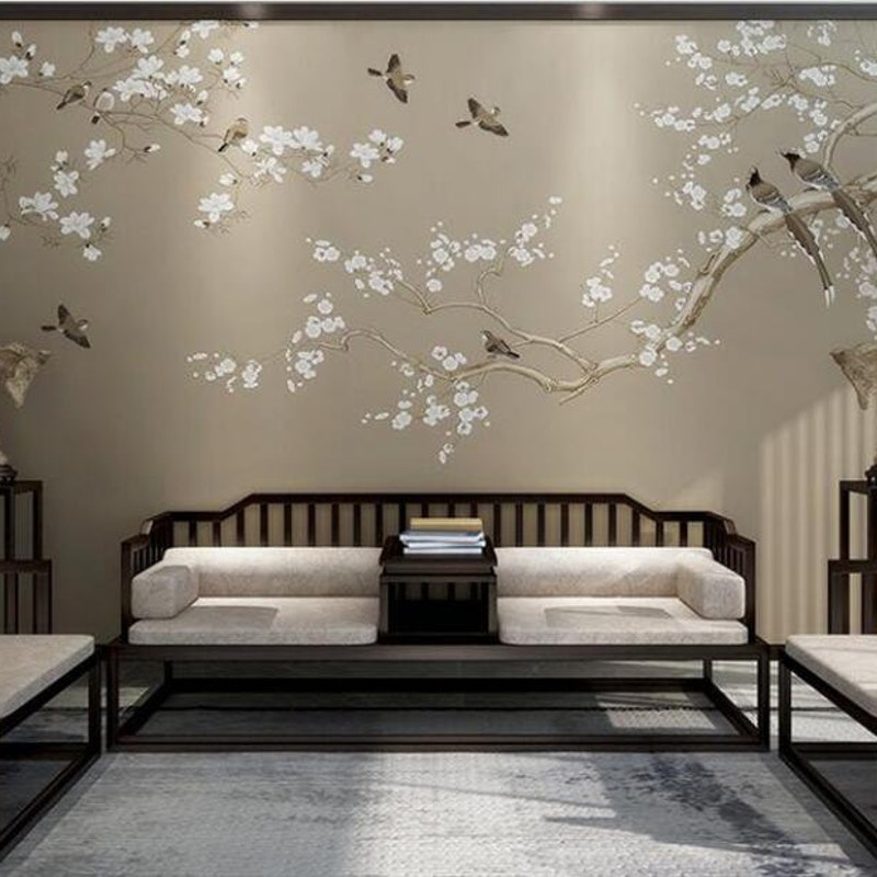 Bird Wall Mural - Etsy