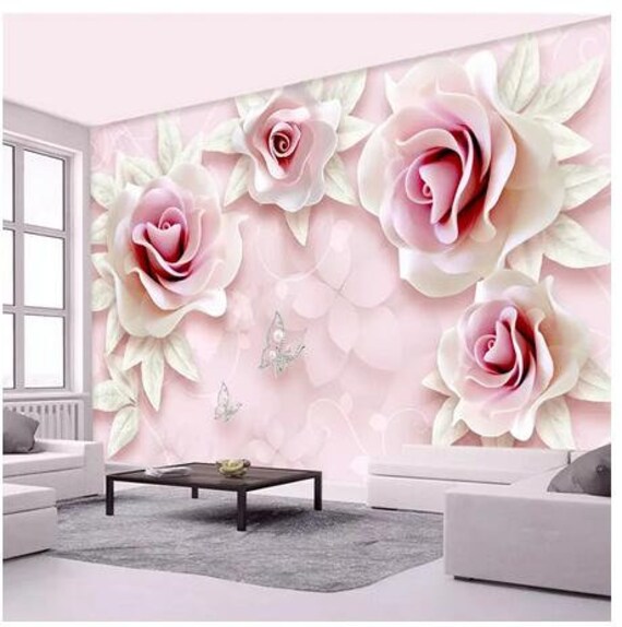 3d Pink Rose Wallpapers