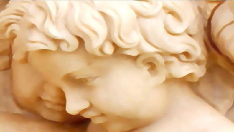 3D European Style Religious Sculpture Angel Cupid Wall Mural - Etsy