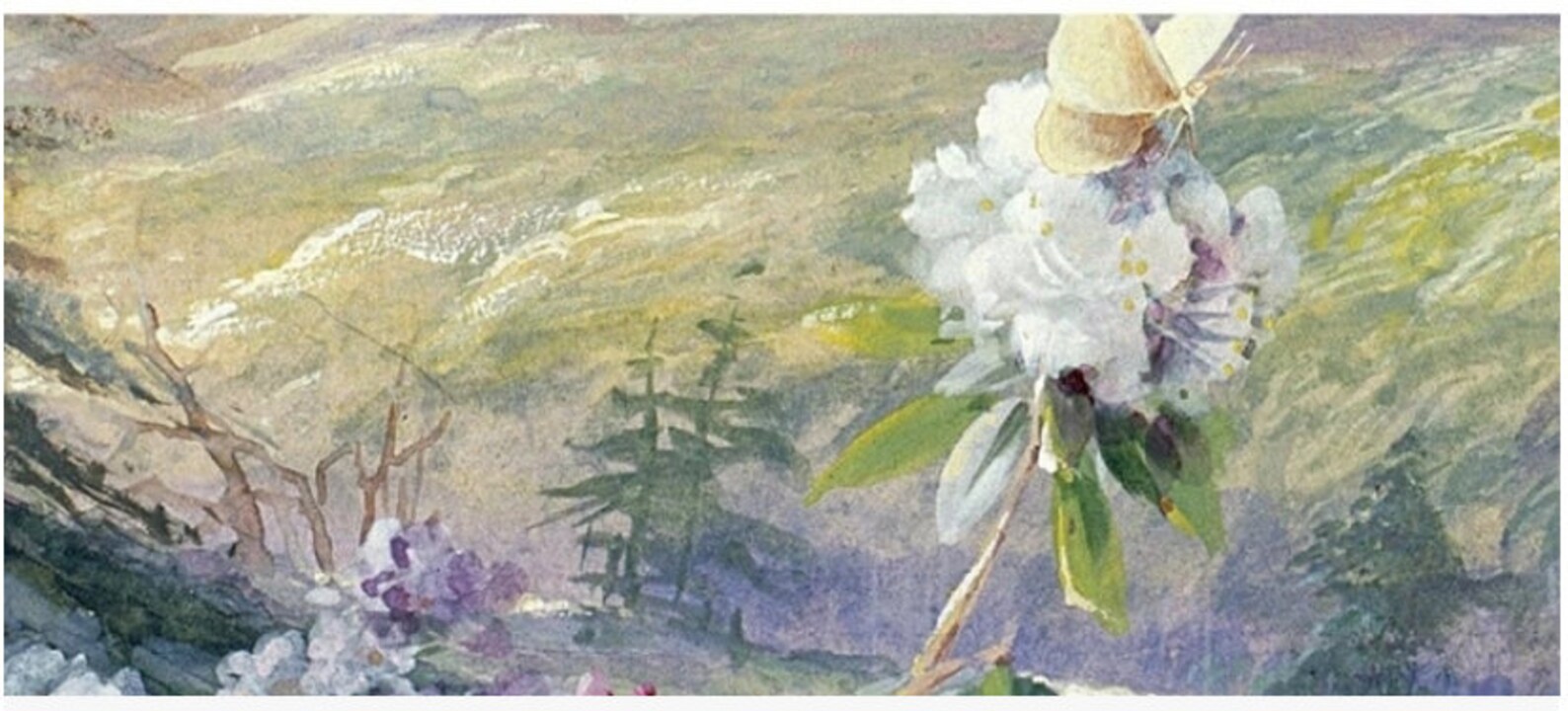 Oil Painting Abstract Countryside Landscape Wallpaper Wall | Etsy