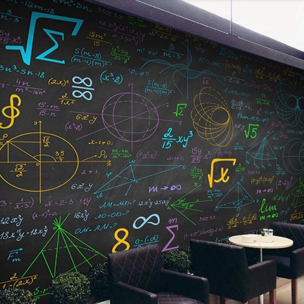 Formulas Wallpaper - Etsy