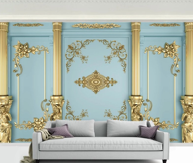 3D Roman Column Wallpaper Wall Murals Home Decor - Etsy