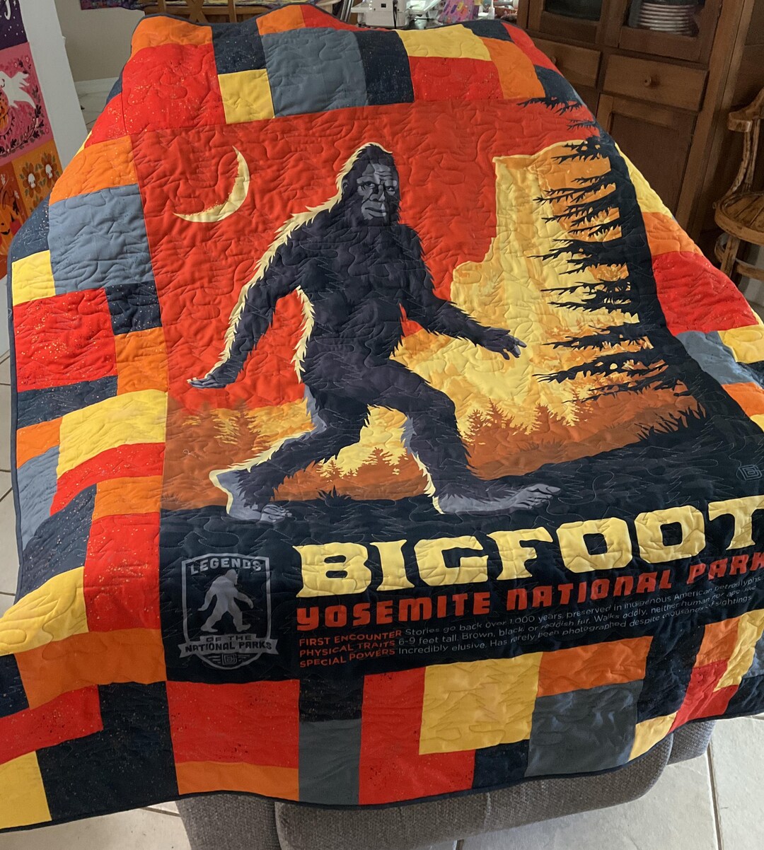 Bigfoot Quilt - Etsy
