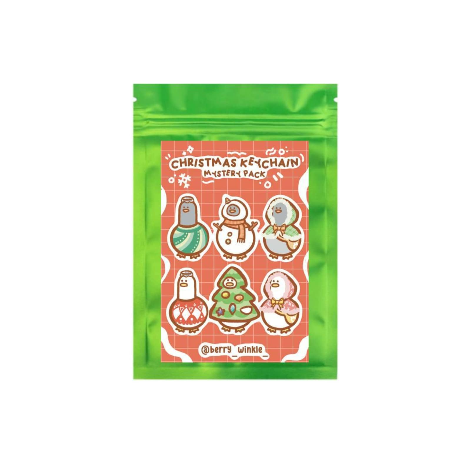 Bird Bois Keychain Blindbags Random Mystery Blind Box Acrylic Phone ...
