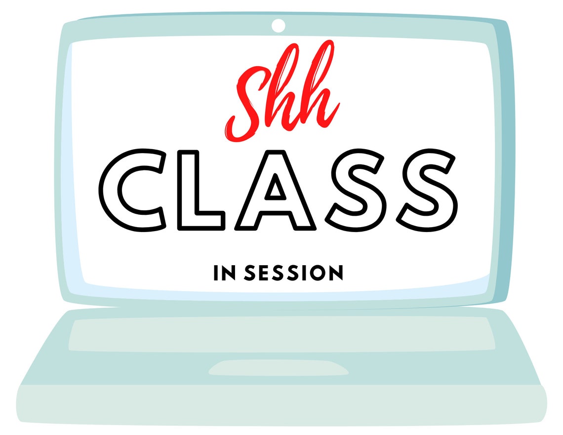 Shh Class in Session Digital Download | Etsy