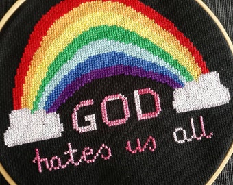 Offensive Cross Stitch - Etsy