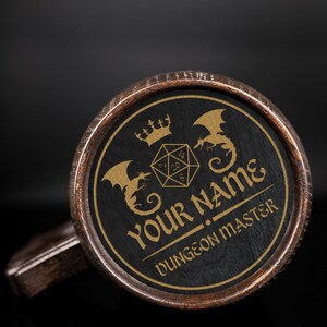 Dungeon Master Beer Mug, Dungeons and Dragons Beer Stein, Dnd Gift ...
