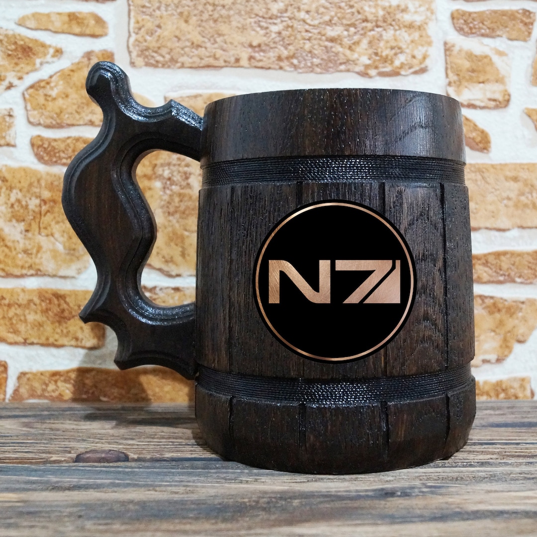 Mass Effect N7 Personalized Beer Mug Game Engraved Mug - Etsy