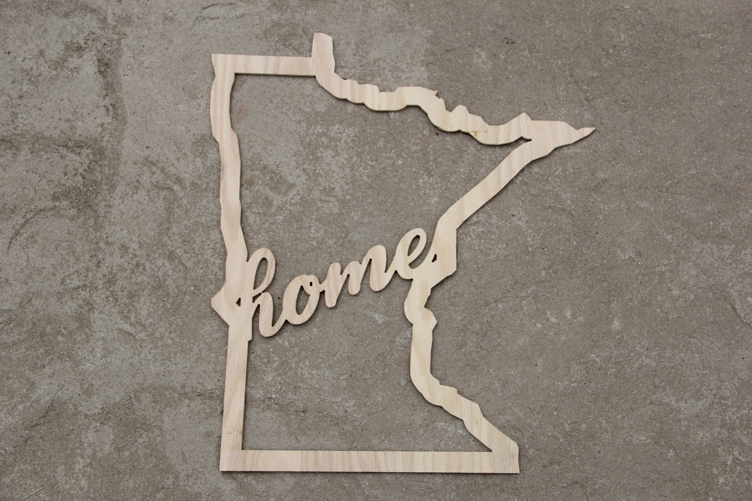 State Sign - Custom - CNC - Home Decor
