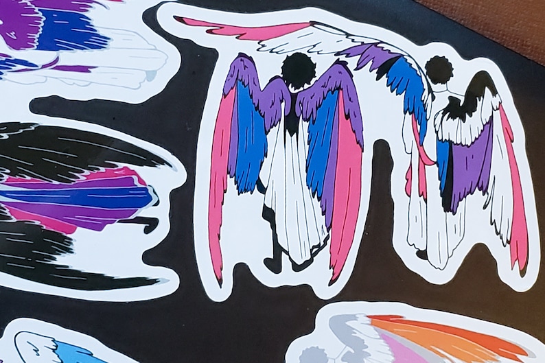 Angel Stickers | Etsy