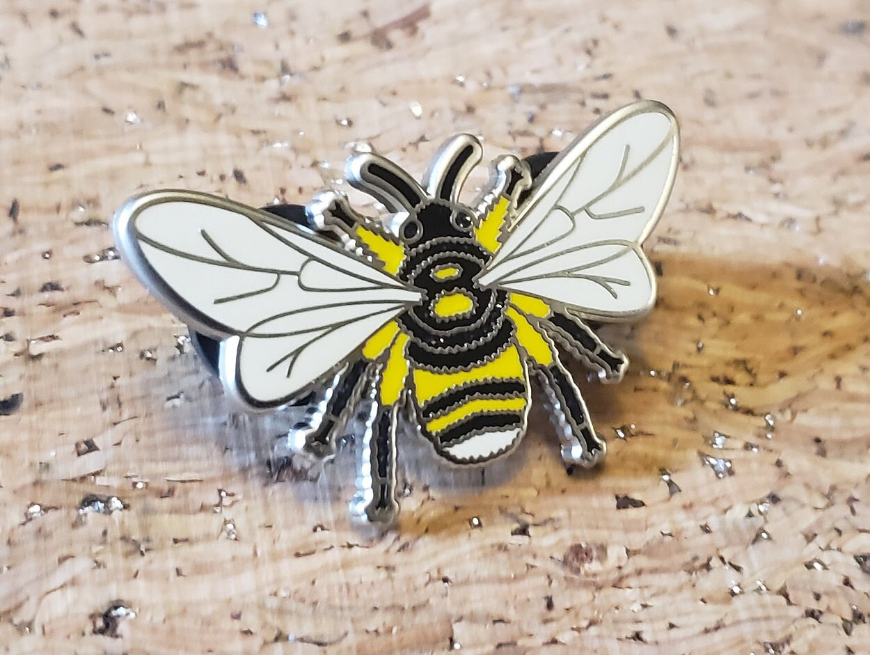 Bumblebee Enamel Pin | Etsy