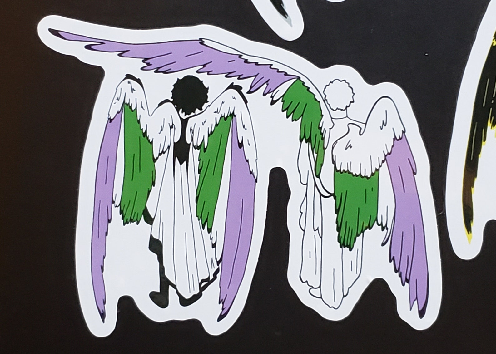 Angel Stickers | Etsy