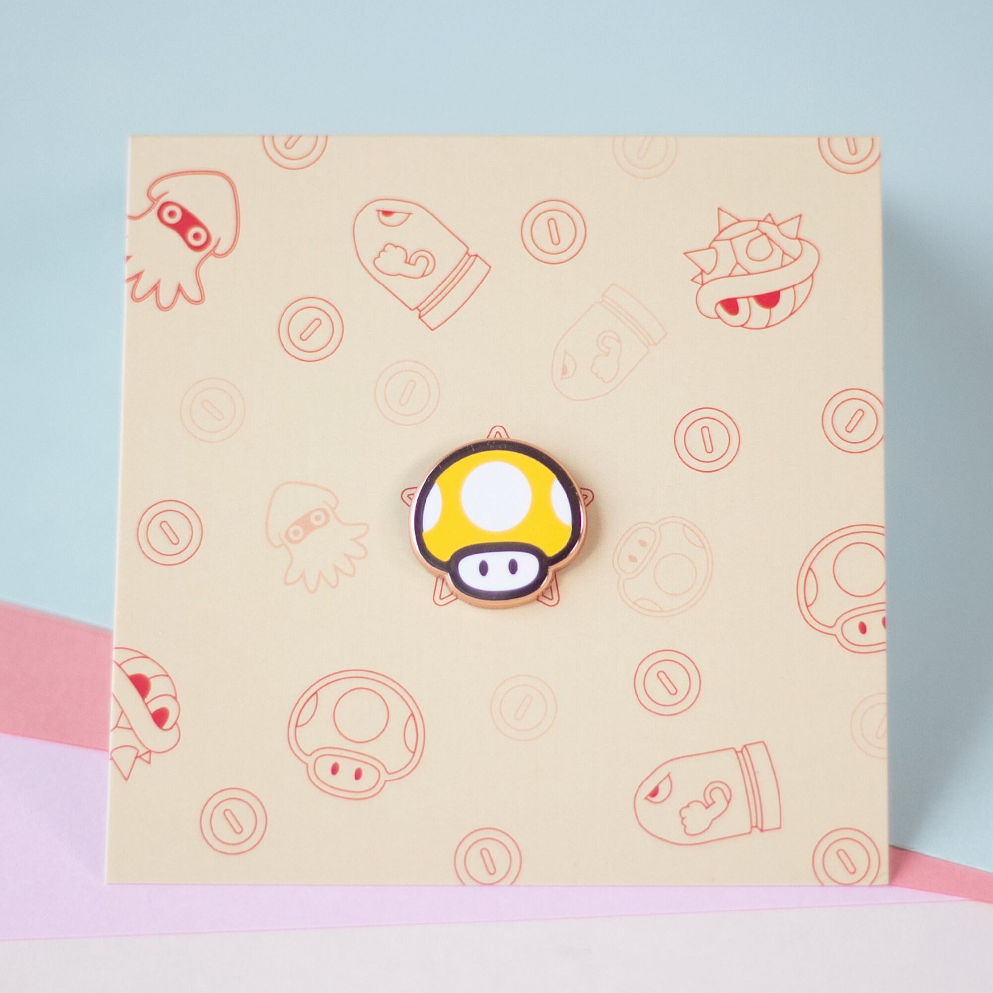 Super Mario Fandom Pins: Mini Design Kinopio/toad Hard Enamel | Etsy UK