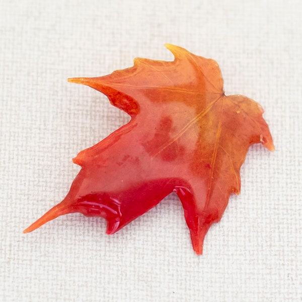 Autumn Leaf Brooch - Etsy