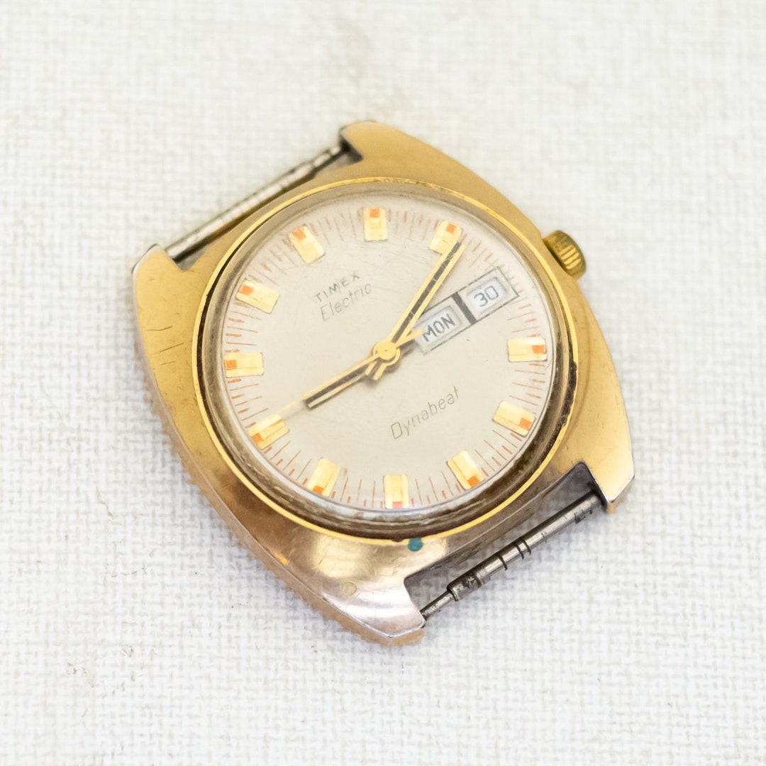 Vintage Gold Tone Elegant Watch by Timex - P1 - Etsy