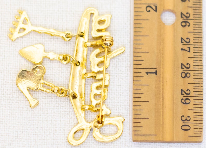 Vintage Gold Tone Grandma Appreciation Brooch AA1 - Etsy